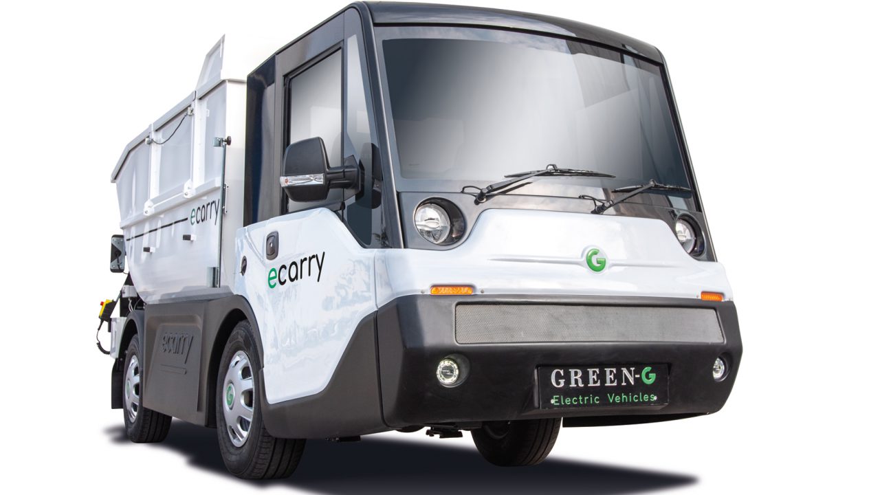 ecarry, the electric light truck developed by Green-G and Webasto