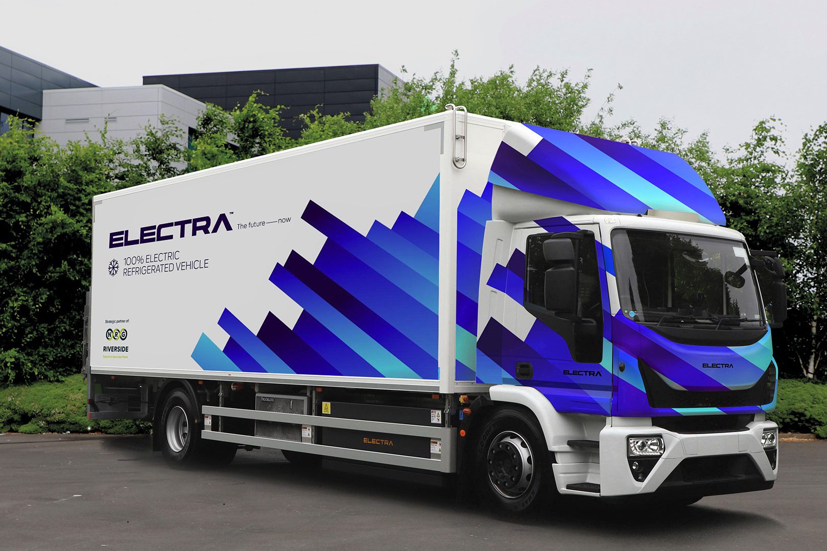 Frigoblock cooperates with UK's NRG Riverside to refrigerate BEV truck