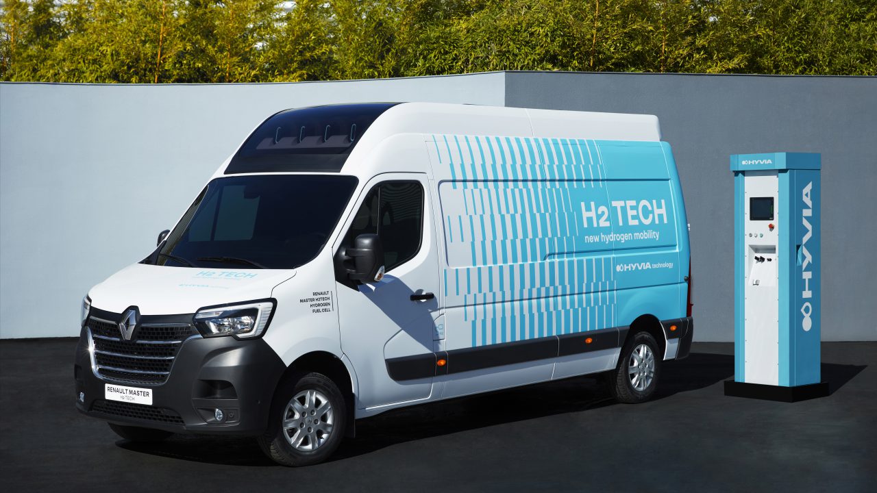 Renault Master Van H2-TECH is the first HYVIA hydrogen prototype