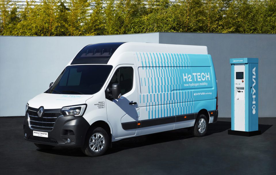 Renault Master Van H2-TECH is the first HYVIA hydrogen prototype