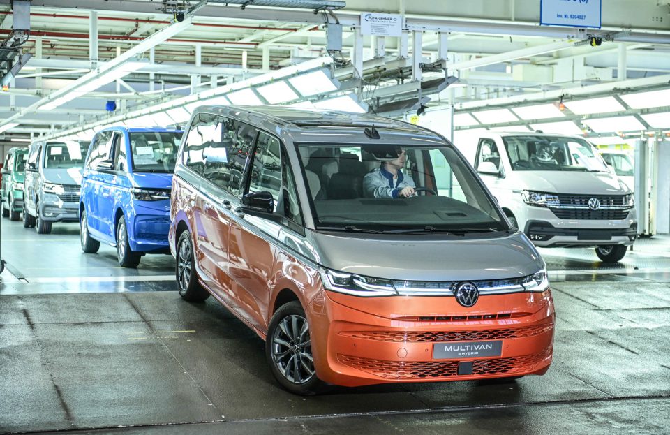 New plug-in hybrid Volkswagen Multivan to start series production in ...