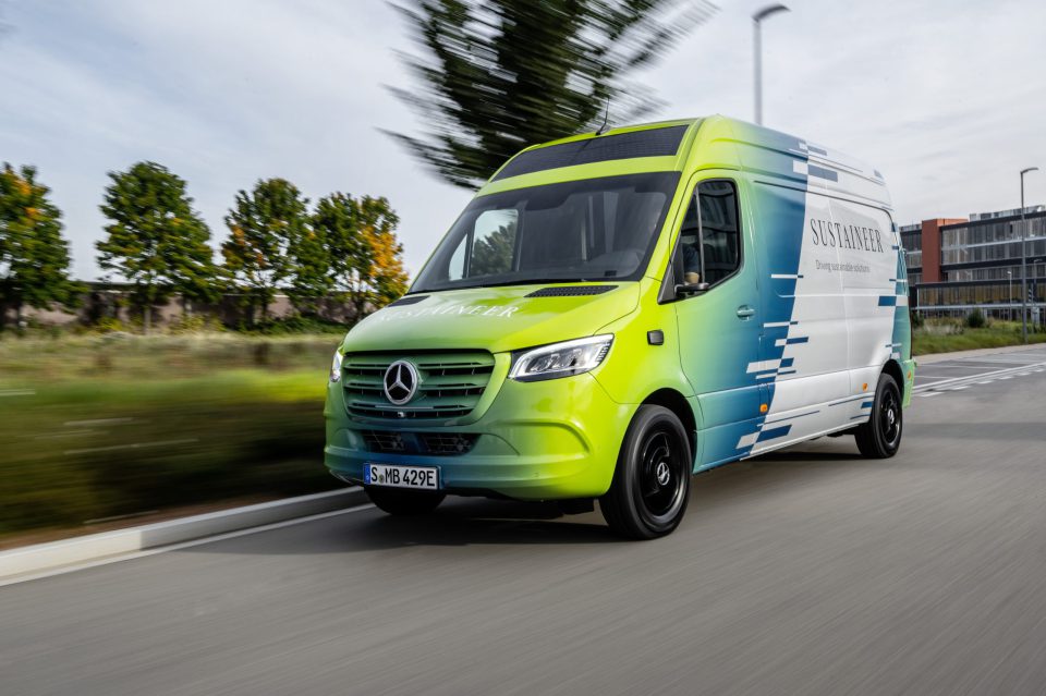 Mercedes-Benz, here's technology demonstrator van Sustaineer for last ...