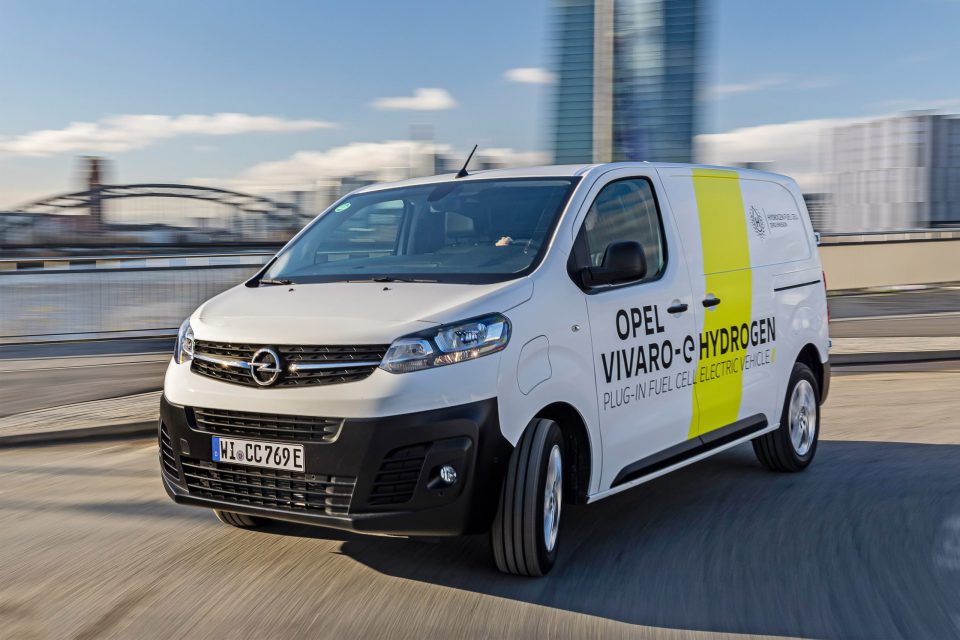 Opel starts production of the Vivaro-e HYDROGEN fuel cell van