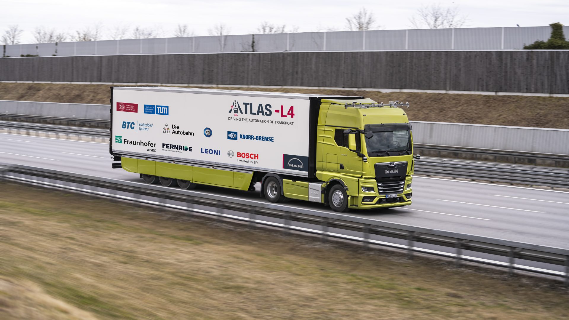 ATLAS-L4 project, MAN (and partners) at work to have autonomous trucks ...