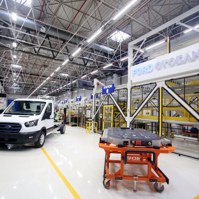 Ford is producing E-Transit vans in Kocaeli, Turkey. More than 5,000 ...