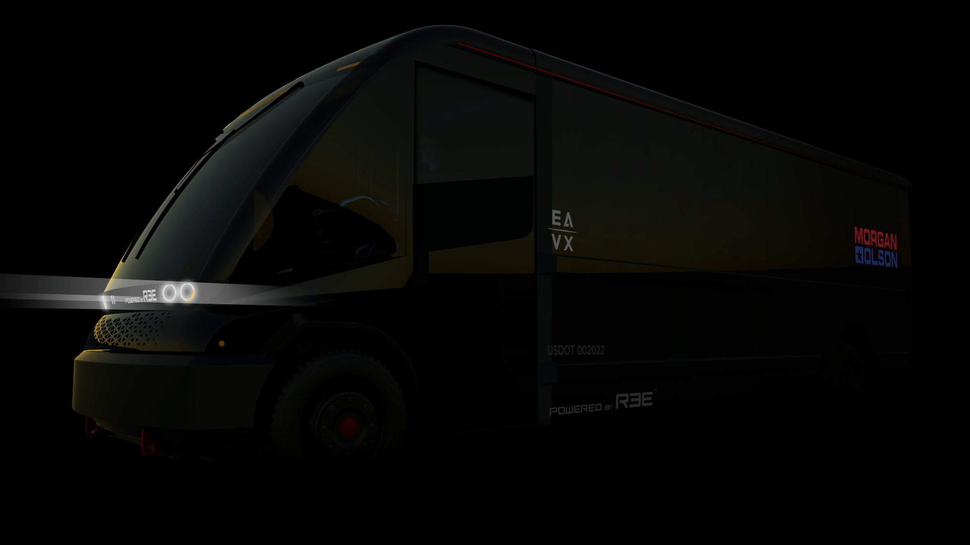 EAVX and REE Automotive's walk-in van prototype is going to the next level