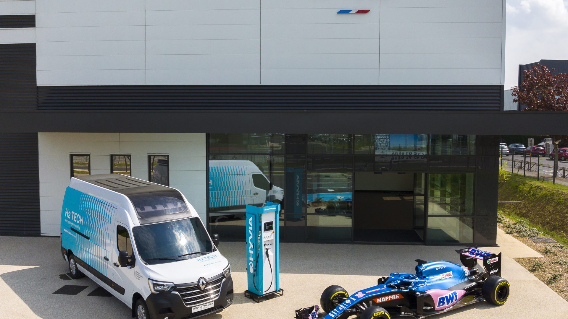 The racing soul of Hyvia: the JV is official partner of BWT Alpine F1 ...