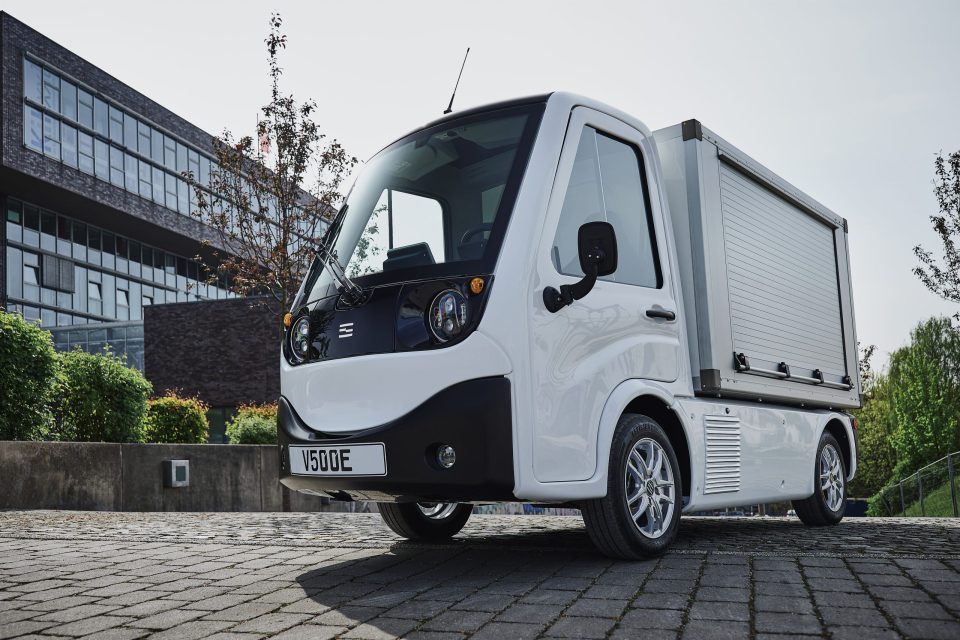 Sevic V500e electric van to approach the European market. First road ...