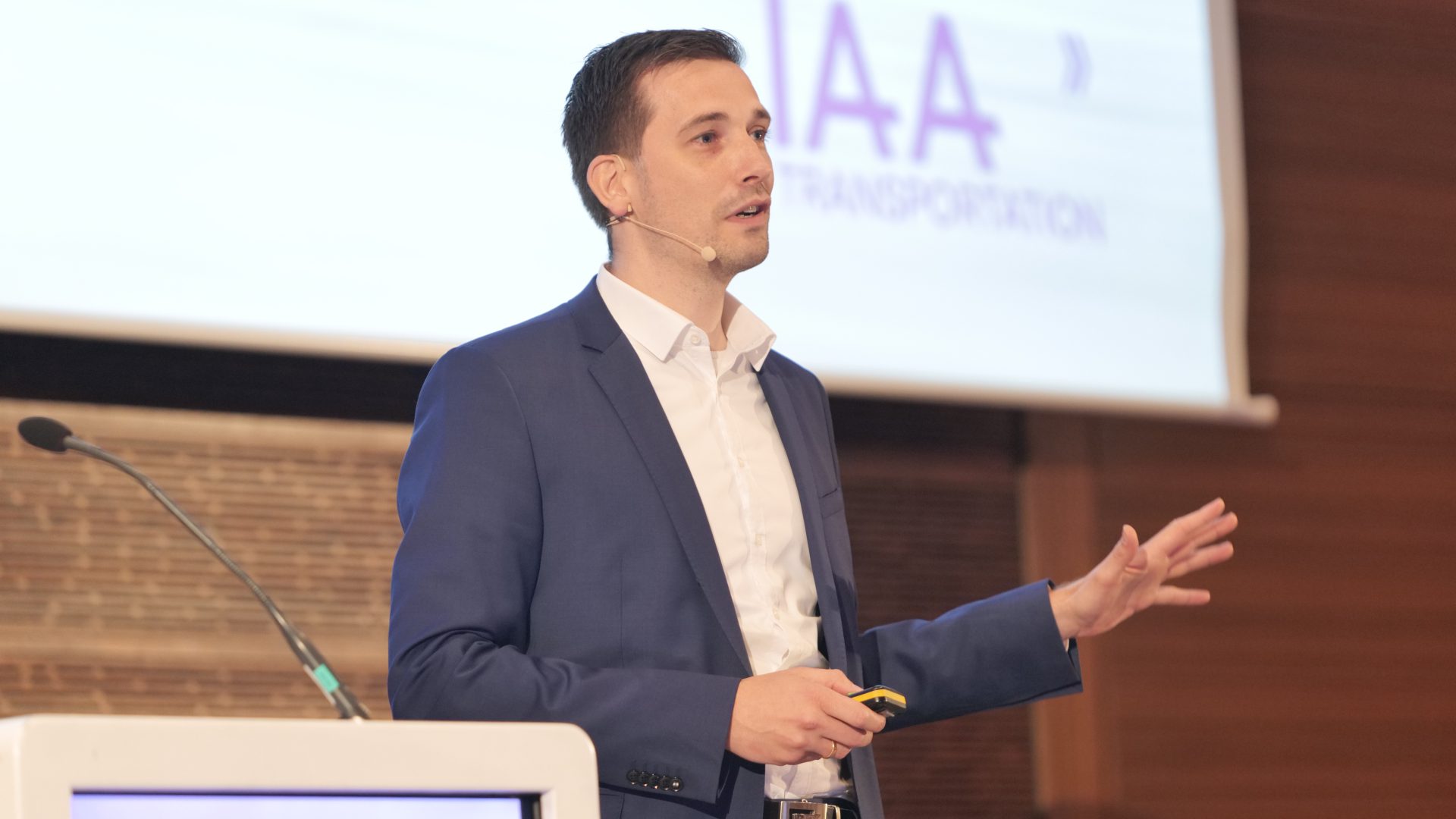 It’s the final countdown. Head of IAA Jan Heckmann introducing what we ...