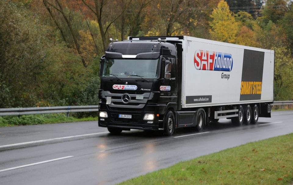 SAF-Holland at IAA 2022 with SAF TRAKr, tyre pressure monitoring system ...