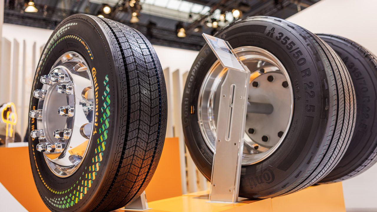 Continental introduced new tire concepts for urban vehicles, trailers ...