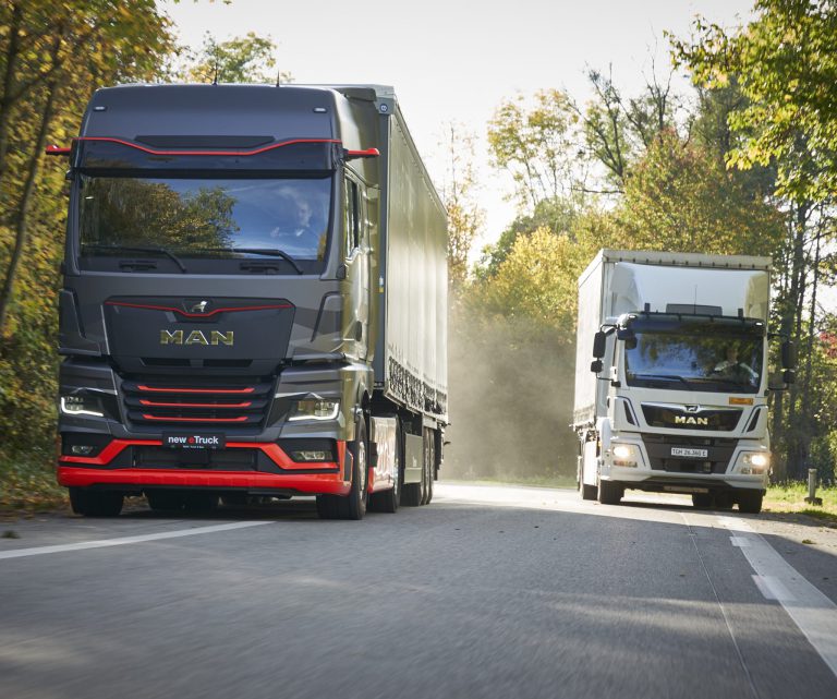 MAN electric long haul truck has made the first public test drives ...