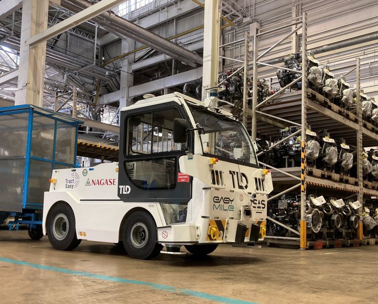 Mitsubishi FUSO trials driverless tow tractor, together with EasyMile ...