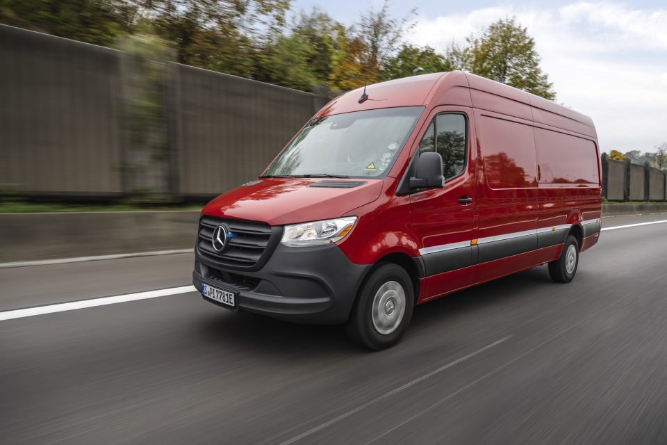 From Stuttgart to Munich and back. The new Mercedes-Benz eSprinter ...