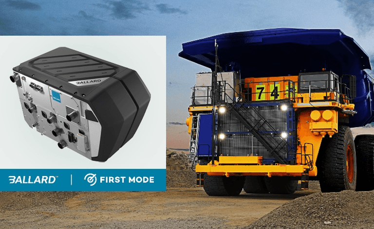 Zero emission mining trucks, Ballard to provide First Mode with 30 ...