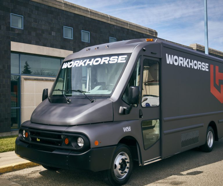 Work Truck Week, Workhorse unveils brand-new Class 5/6 electric stepvan