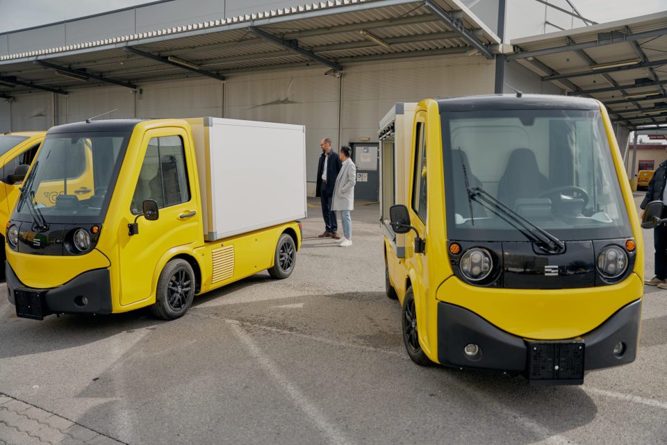Sevic V500e electric van tested by national postal service in Vienna