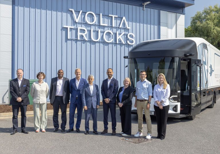 Volta Trucks inaugurates Truck-as-a-Service hub in Tottenham, London