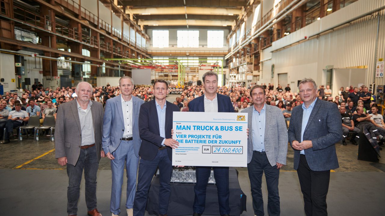 Battery production, MAN's Nuremberg plant will be partially funded by ...