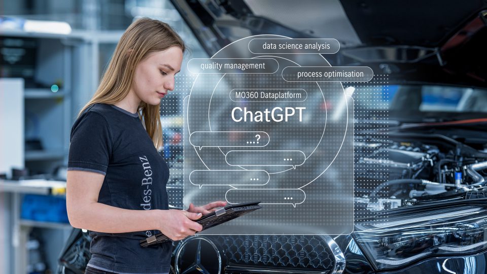 Mercedes-Benz will test ChatGPT AI tool in vehicle production