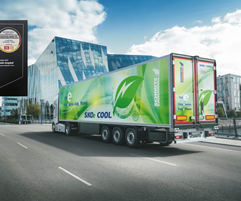 Schmitz Cargobull's electric reefer semi-trailer gets type approval