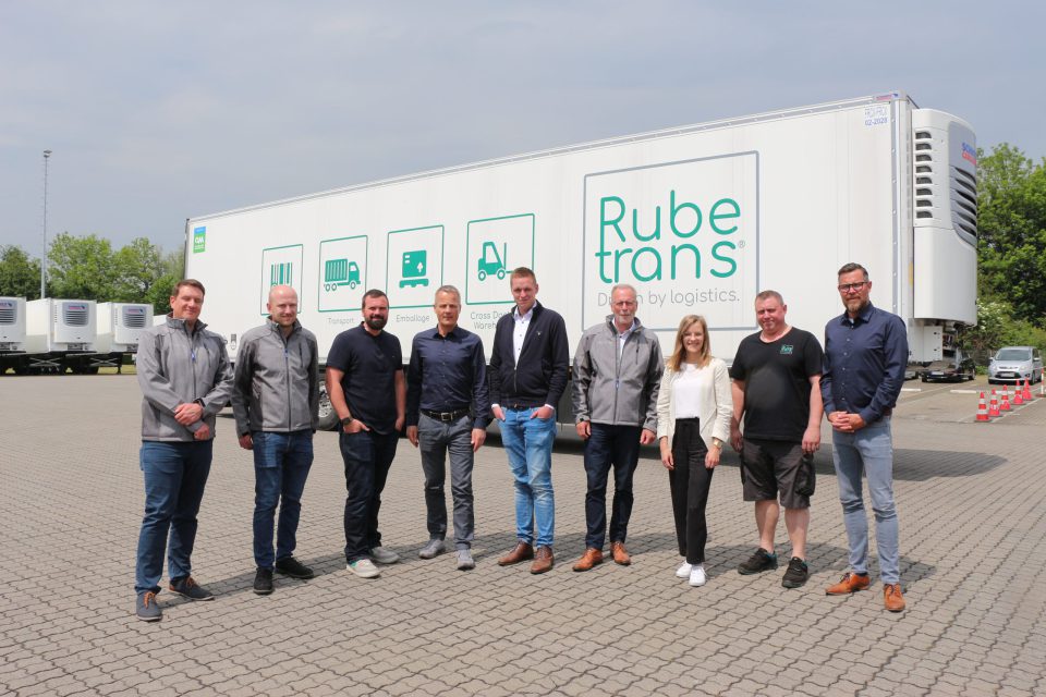 Just approved Schmitz Cargobull electric semi-trailer already in the ...