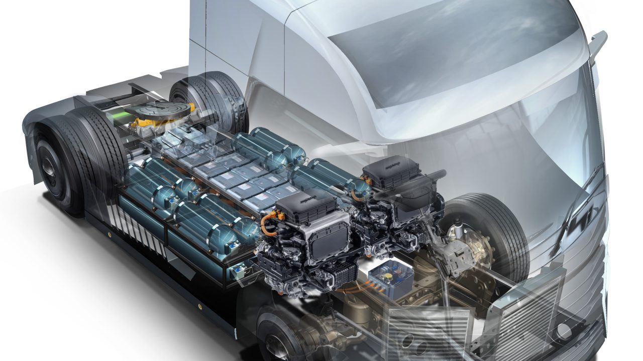 Hydrogen trucks, UK-based HVS announced fuel cell prototype vehicle