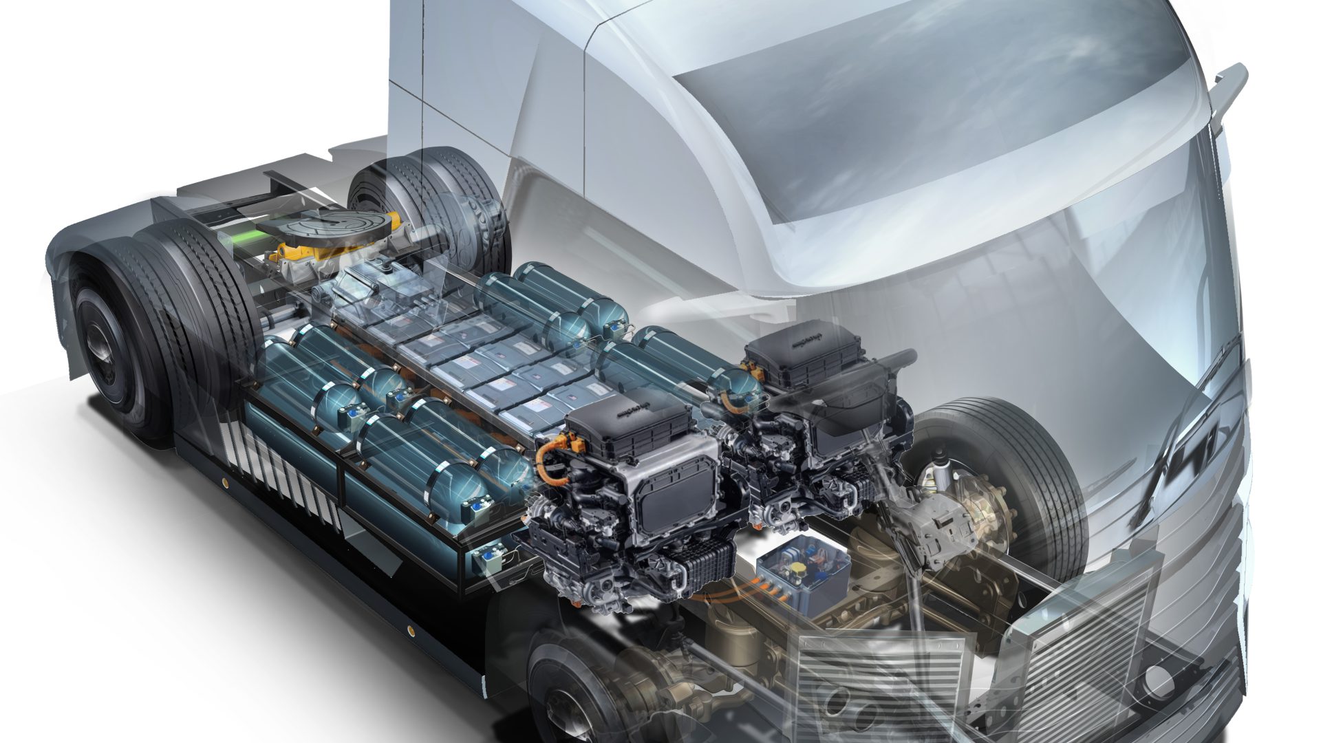 Hydrogen trucks, UK-based HVS announced fuel cell prototype vehicle