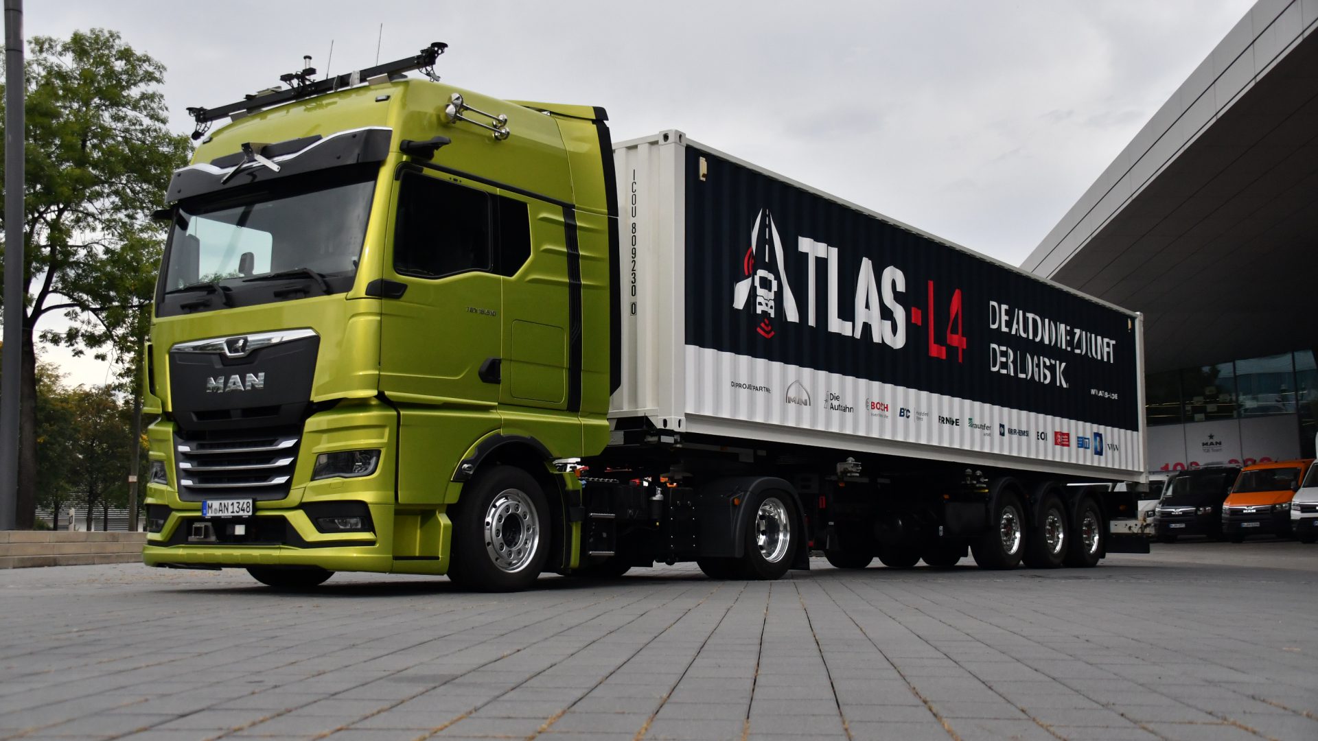 ATLAS-L4, the German autonomous driving project brings the truck to the ...