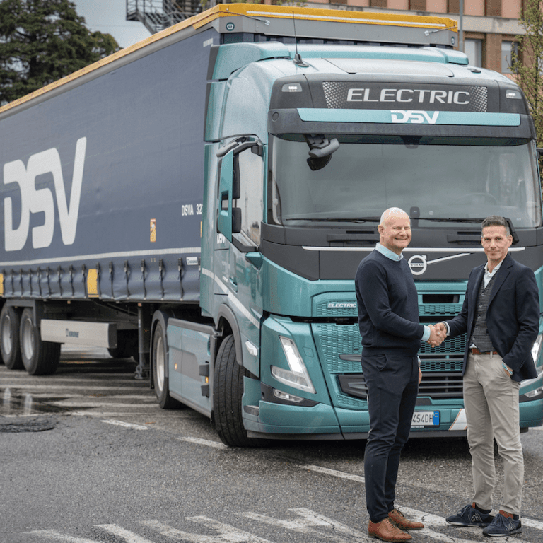 DSV to test Volvo electric trucks in Milan, Italy
