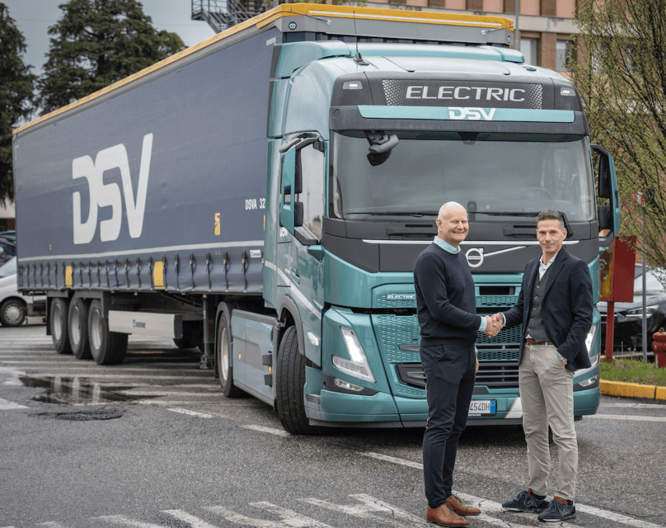 DSV to test Volvo electric trucks in Milan, Italy