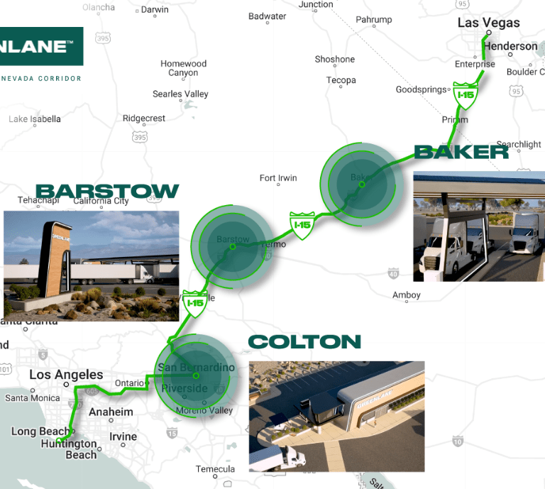 Greenlane announces commercial EV charging corridor from Los Angeles to ...