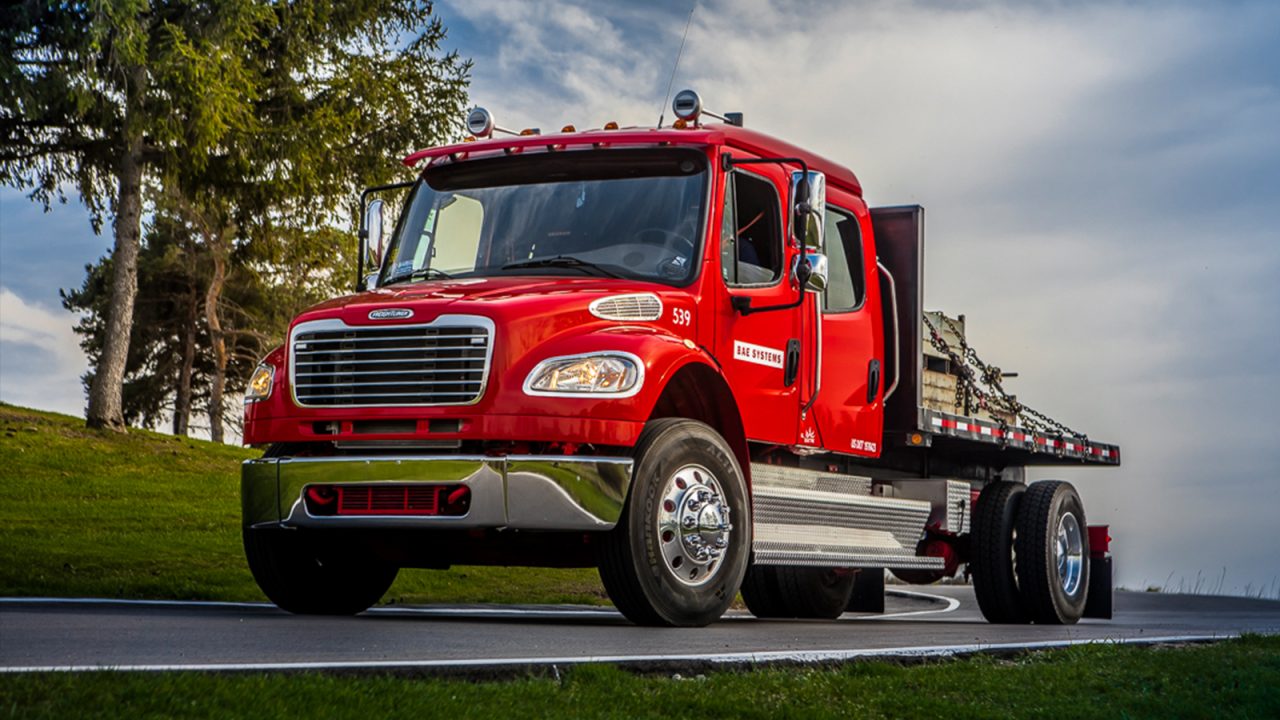 BAE Systems and Eaton jointly test electric drive technology on demo truck