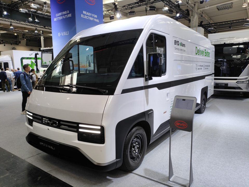 New electric LCV, yard tractor and the offer of electric trucks. At IAA, BYD showed its line up ...
