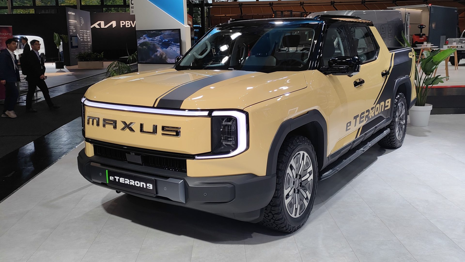 eTerron 9 is the new all-electric pick up launched by Chinese brand Maxus