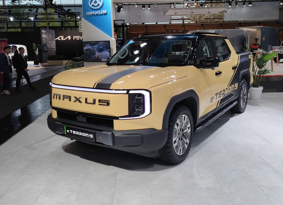 eTerron 9 is the new all-electric pick up launched by Chinese brand Maxus