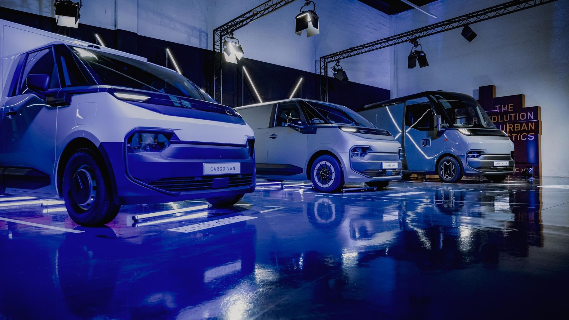 Flexis launches three software-based electric van models. Production ...