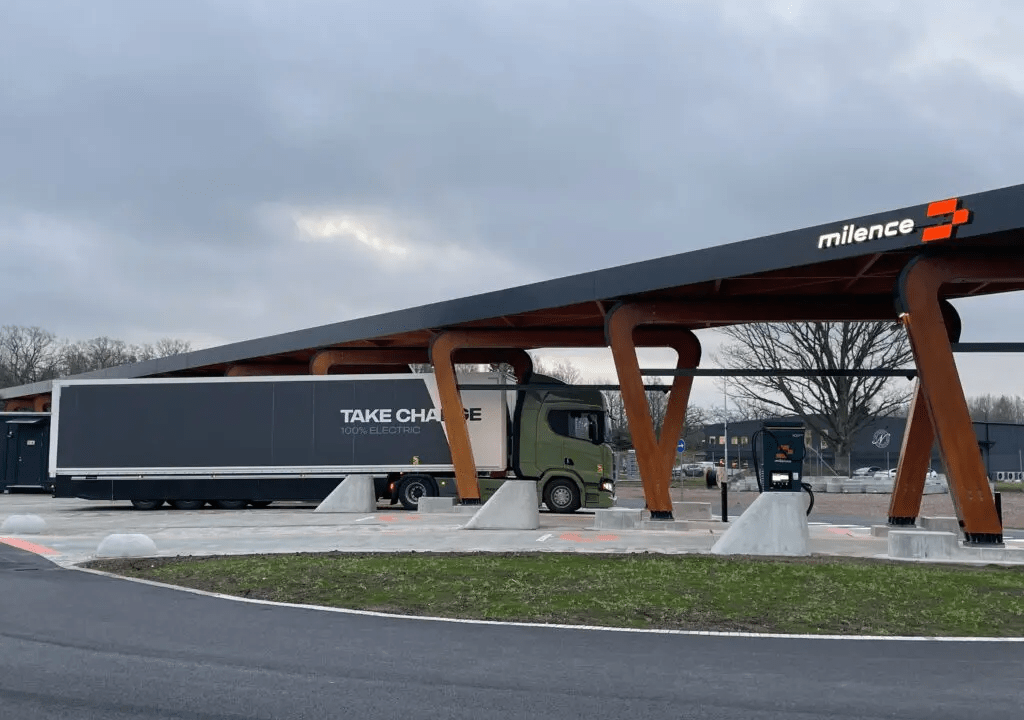 Milence inaugurates two charging hubs in Sweden - Sustainable Truck&Van