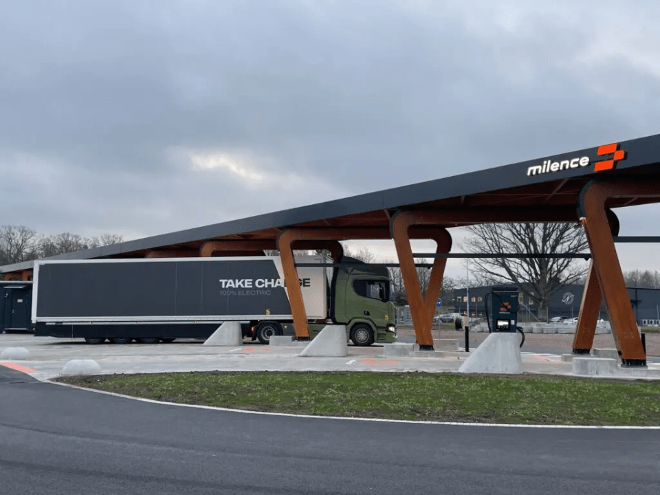 Milence inaugurates two charging hubs in Sweden - Sustainable Truck&Van
