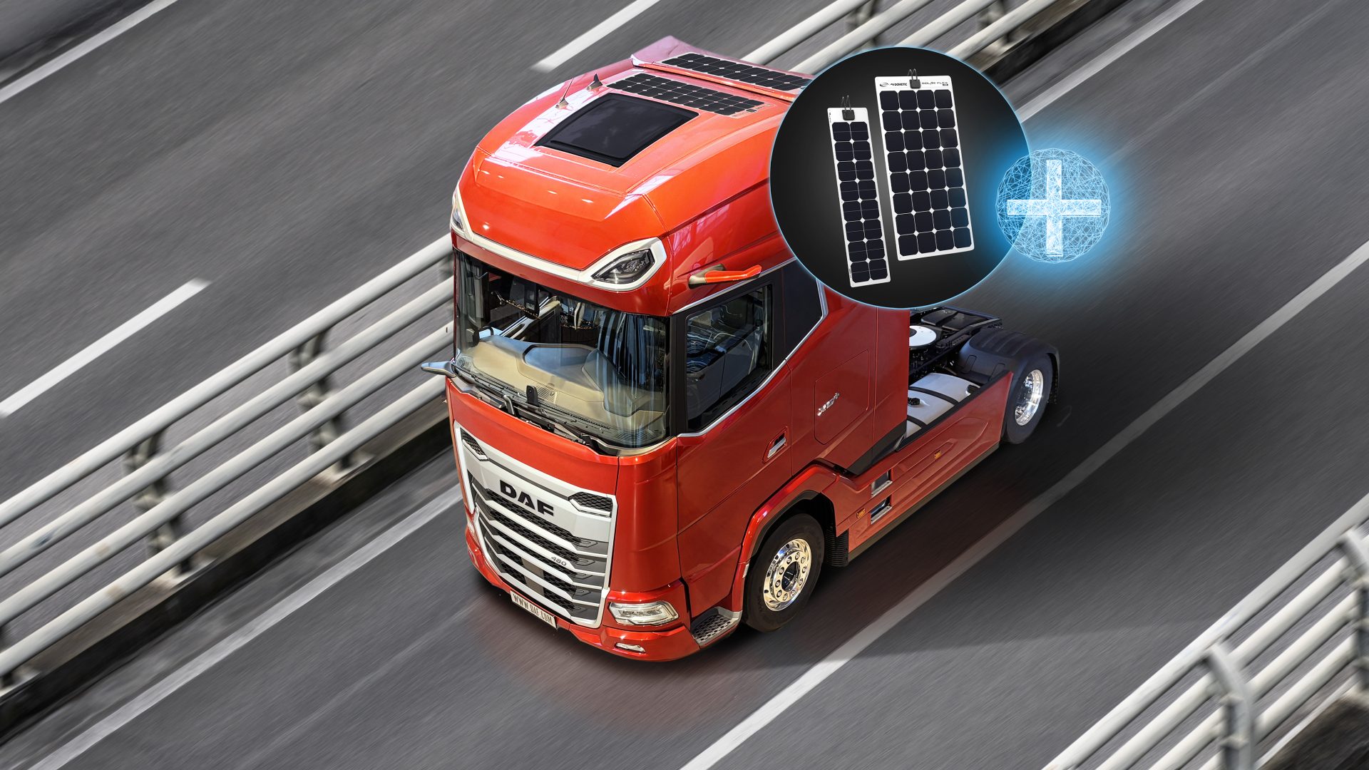 PACCAR Parts to introduce ultra-thin solar panels for trucks and trailers
