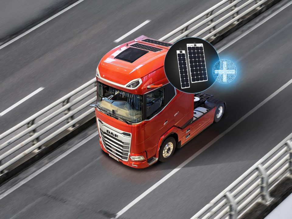 PACCAR Parts to introduce ultra-thin solar panels for trucks and trailers