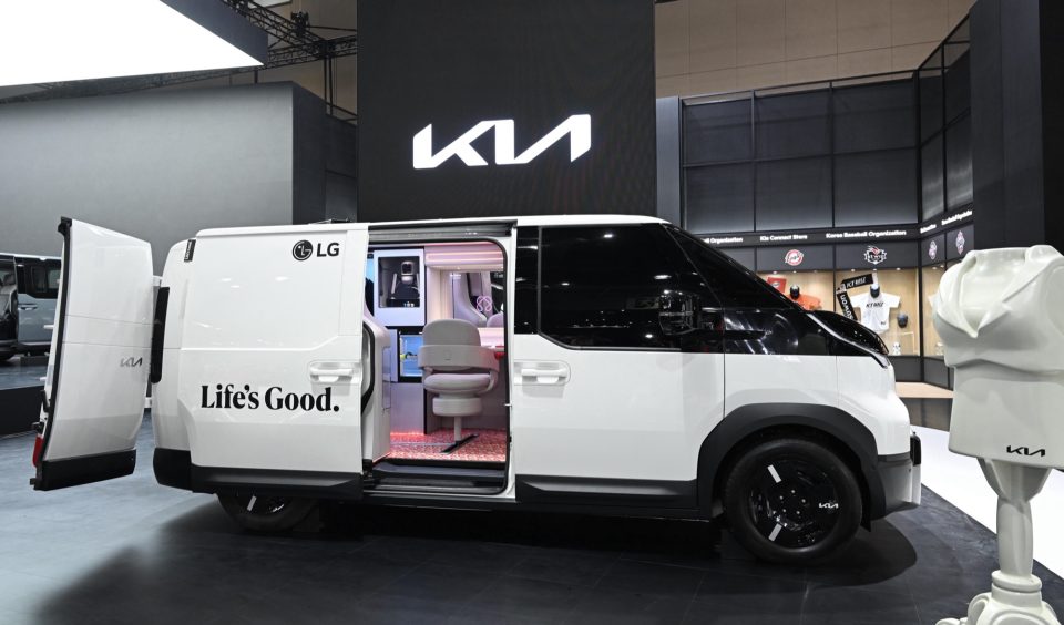 Kia and LG Electronics to partner on the new software-based PBV vans