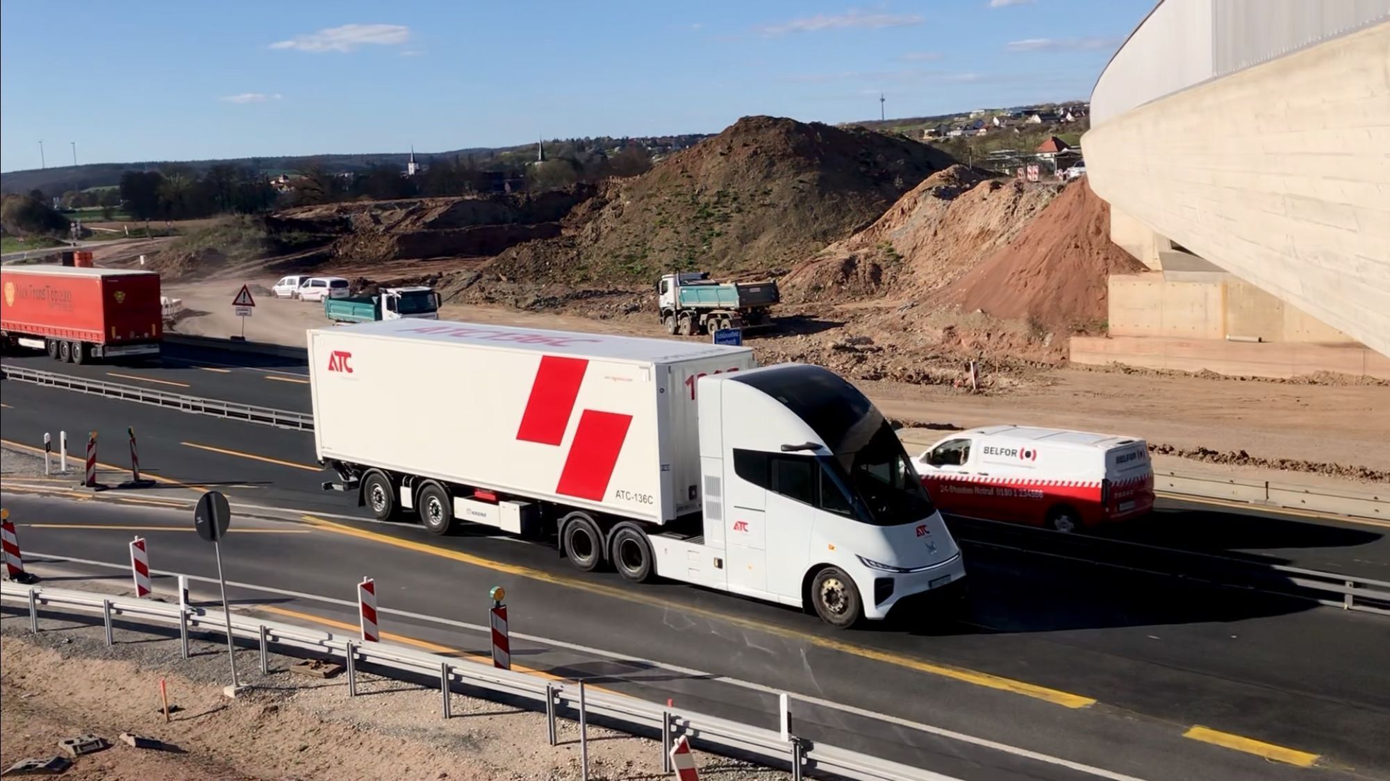Logistics company ATC completed road tests with brand-new Windrose ...