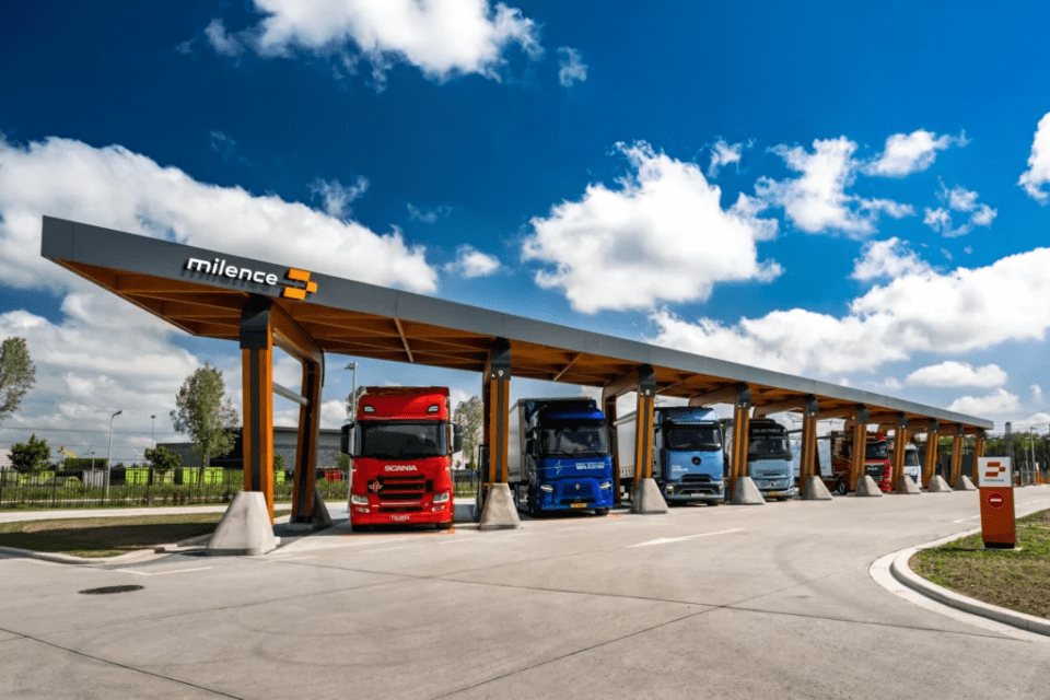 Milence inaugurates new truck charging in the Netherlands, namely in ...