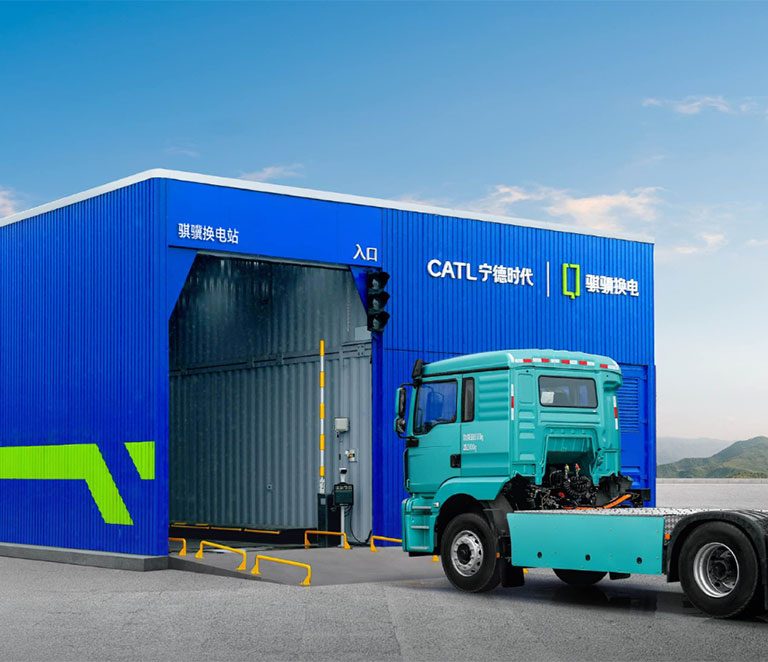 CATL to open battery swap stations for electric trucks in China - Sustainable Truck&Van