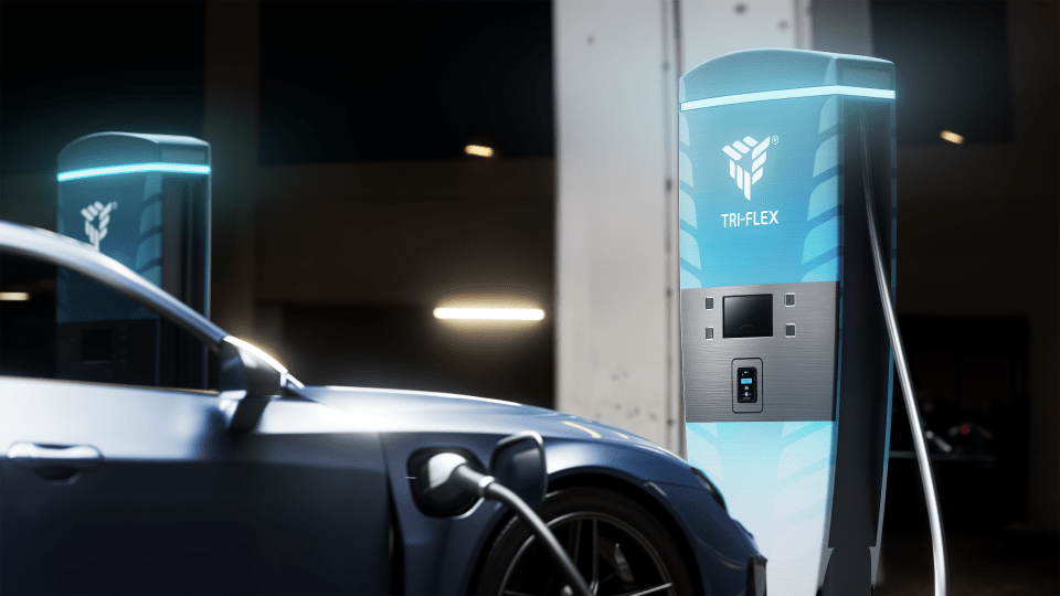 ACT Expo 2025, TRIFLEX is the ultra-scaling charging platform unveiled ...