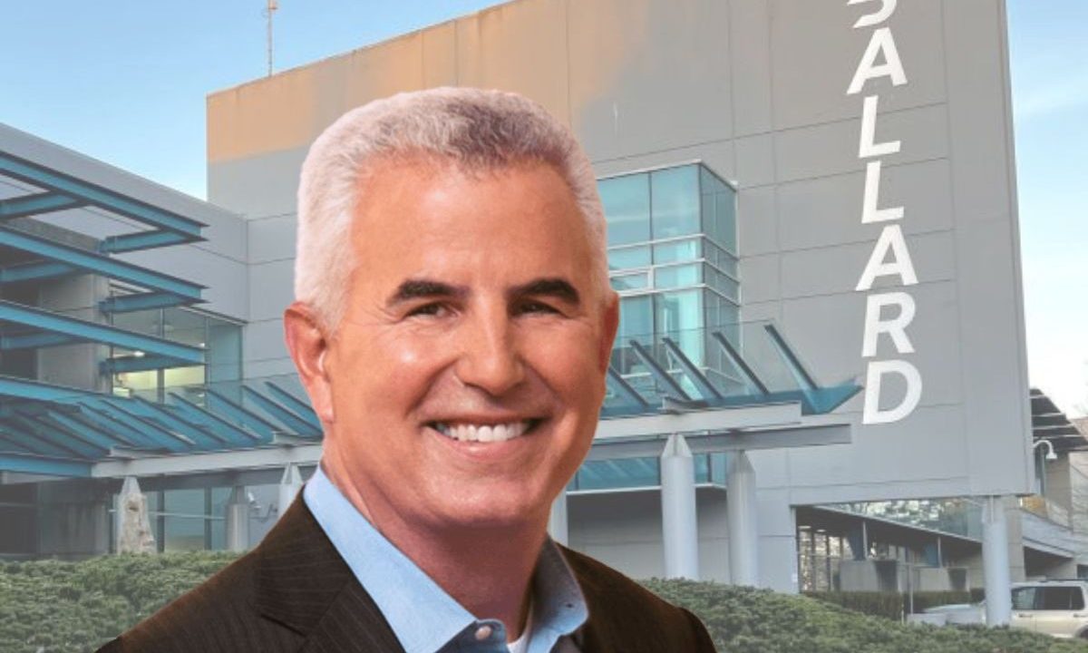 Marty Neese is the new President and CEO of Ballard Power Systems