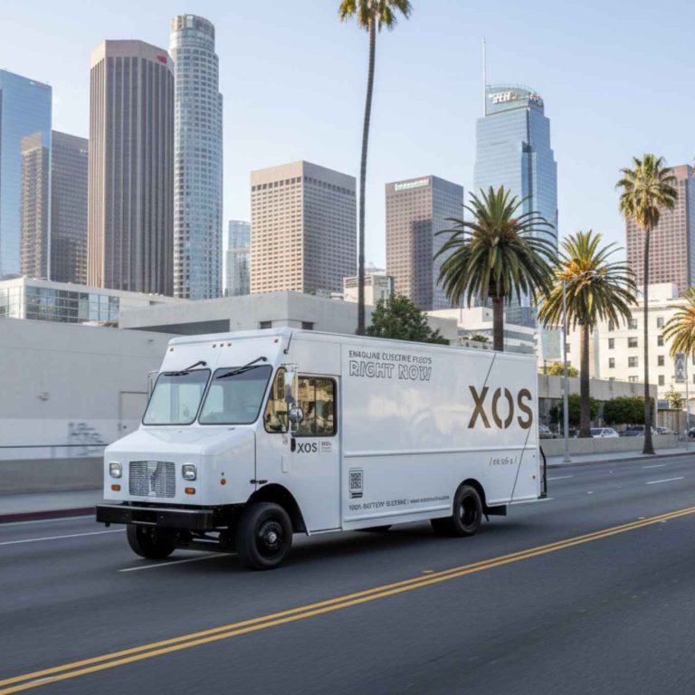 Xos launches electric Class 6 chassis in North America - Sustainable ...