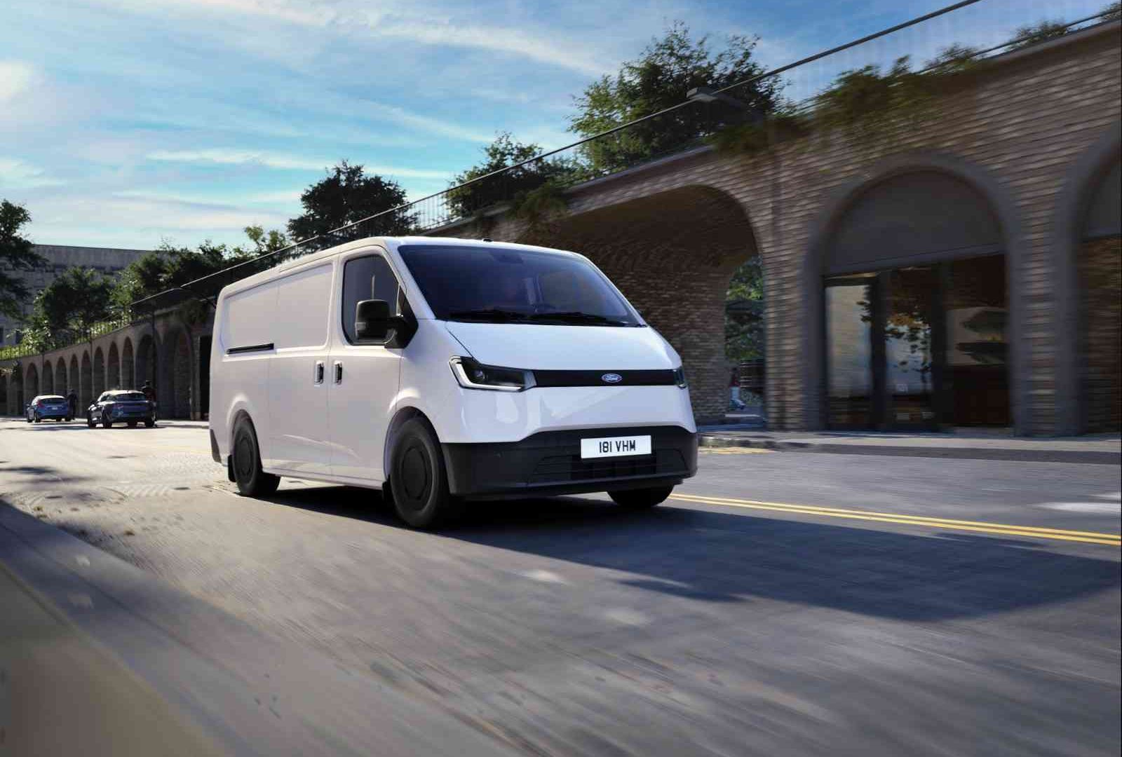 Ford Transit City: the new electric van for urban environments