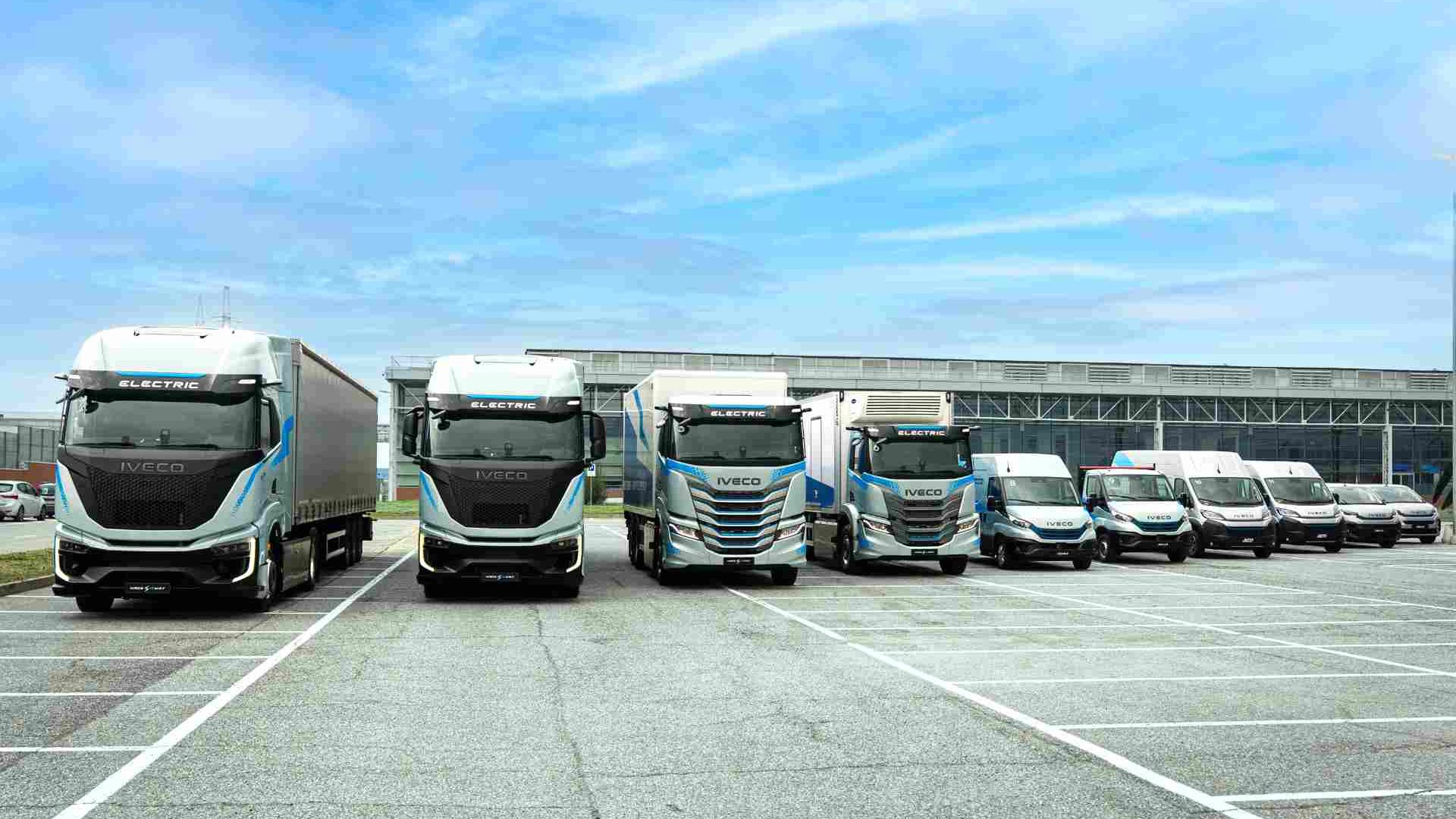 Let's get familiar with the new IVECO electric trucks and vans